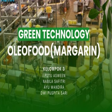 Green technology pada industri margarin.pdf