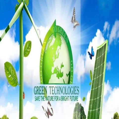 Green technology wonders of the world | PPTX