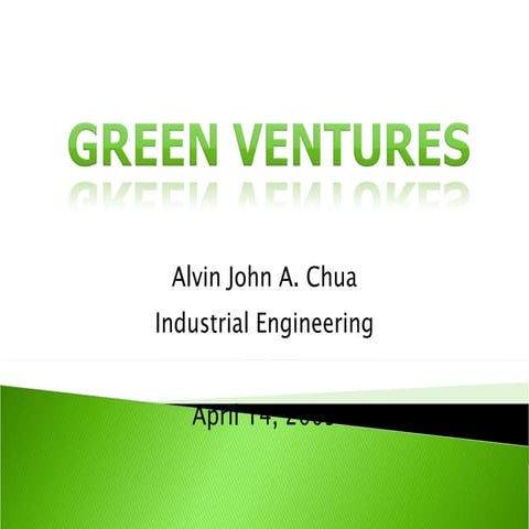 Green Ventures | PPT