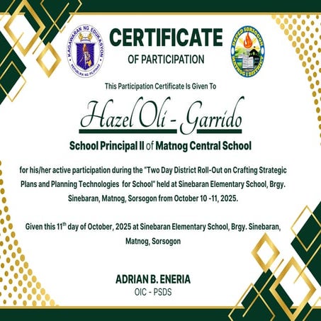 SLAC-CERTIFICATE FOR SPEAKER AND PARTICIPANT.pptx