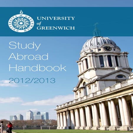 Greenwich Study Abroad Handbook 2012/13 | PDF