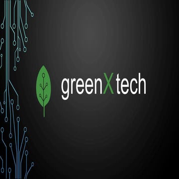 Green xtech | PPT