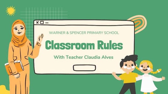 CLASSROOM RULES (ELEM) PowerPoint Presentation | PPTX