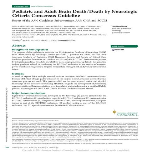greer-et-al-2023-pediatric-and-adult-brain-death-death-by-neurologic-criteria-consensus ...