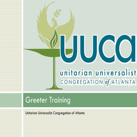 Greeter training | PPT