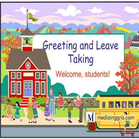 Greeting and Leave Taking (for 7th grade) .pptx