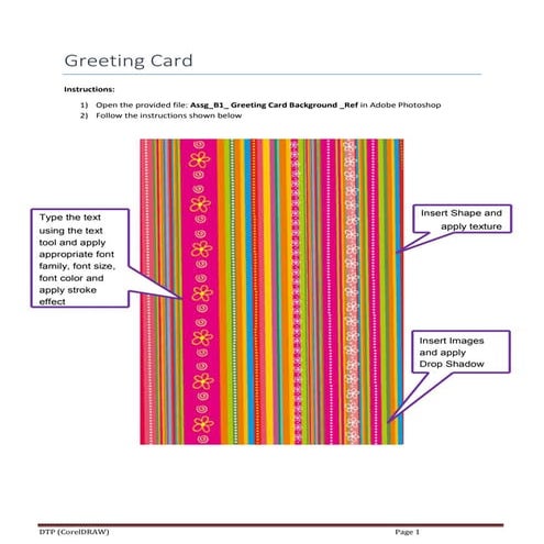 Greeting card | PDF