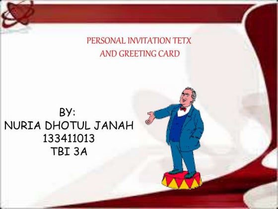 Portfolio Greeting Card Presentation | PDF