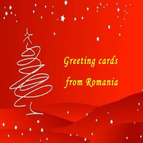 Greeting cards from Romania | PPT
