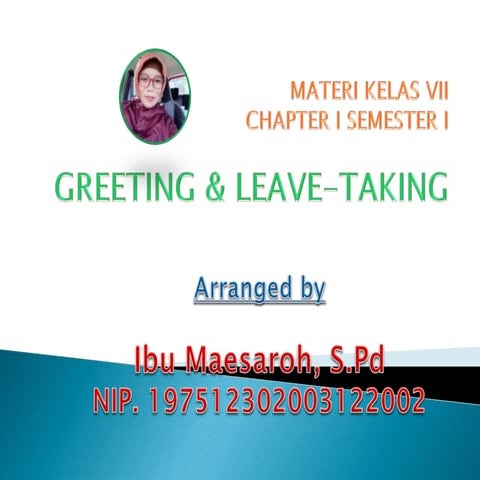 Greeting leave taking materi bahasa inggris.pptx