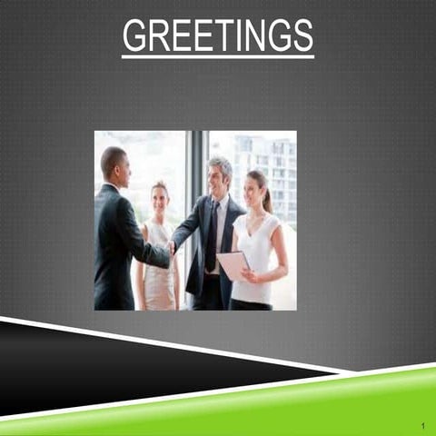 Greetings | PPT