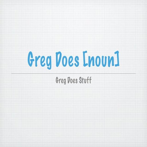 Gregdoesstuff | KEY