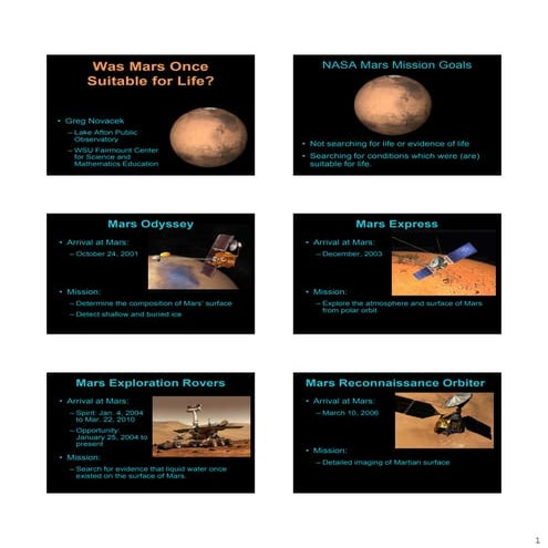 Science - Solar Car - UAE’s Mission To Mars - 2020 | PPTX