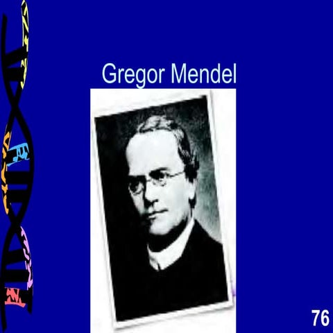 Gregor Mendel | PPSX | Genetics | Science