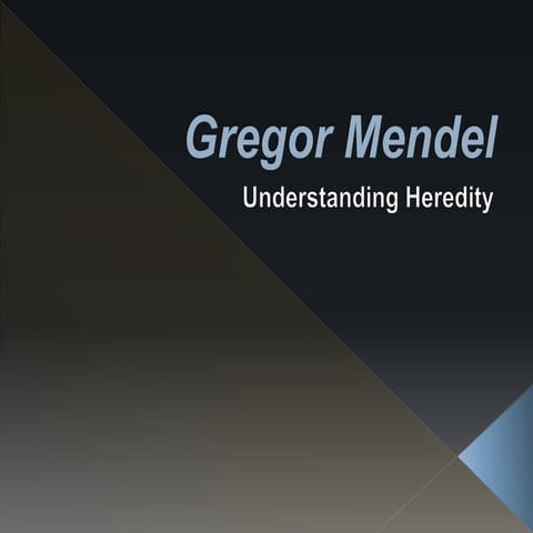 Pattern of inheritance Mendelian Genetics | PPTX