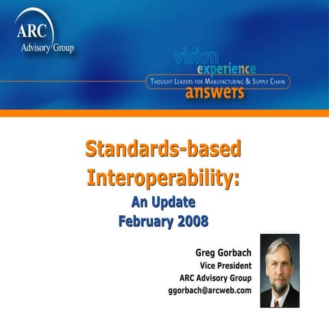 Manufacturing Execution System (MES) ISA95 standard update.ppt