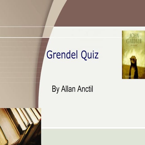 Themes Of Grendel | PPT