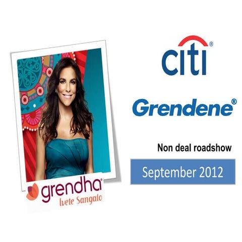 Grendene - non deal roadshow - Goldman Sachs (English version) | PDF