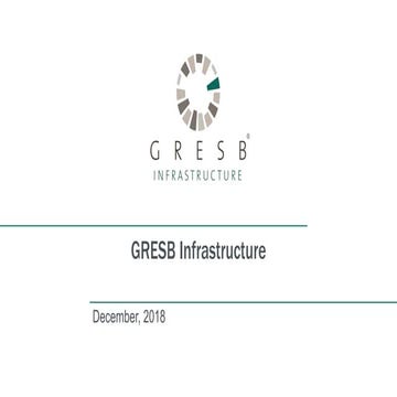 GRESB Infrastructure | PPTX