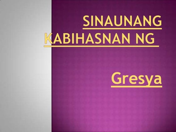 Ambag ng gresya | PPTX