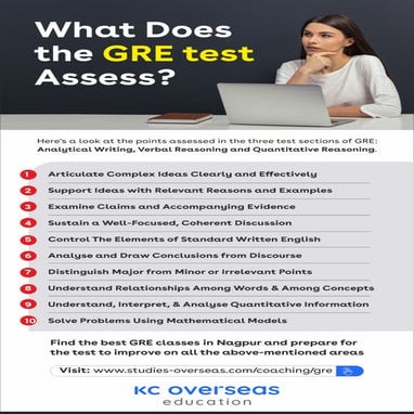 What Does the GRE test Assess? | PDF
