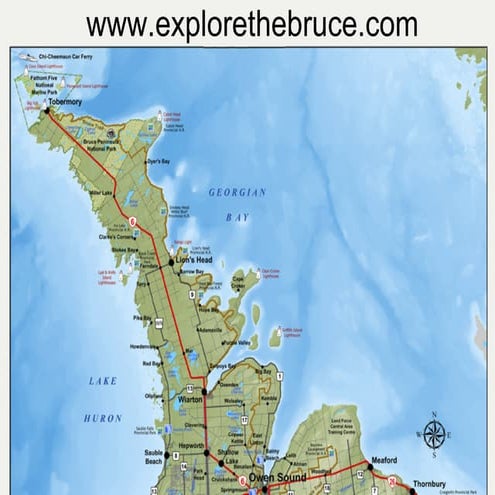 Grey County & Bruce County 2011 Map | PPT