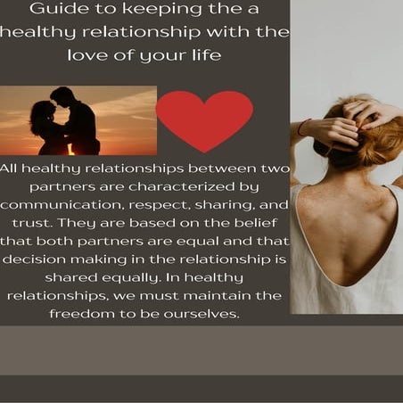 A guide to a healthy relationships | PDF
