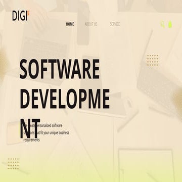 Modern Software Development Solutions With Us | PPTX