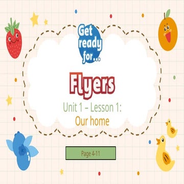 GRFFlyers-2nd-U1-L1.pptx get ready for flyers | PPTX