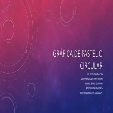 Gráfica de Pastel o Circular | PPSX