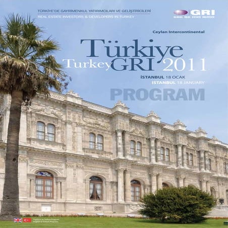 Turkey GRI 2011 - Program Book | PDF