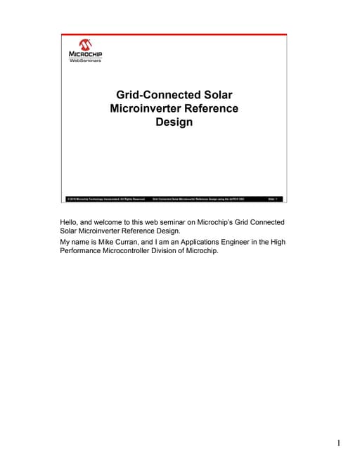 A Report on solar power plant installation | PDF