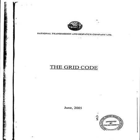 Grid Code 2005.pdf | Technology & Computing
