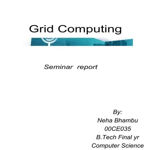 Grid computing | PDF