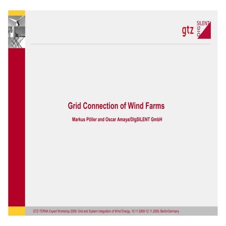 Grid Connection of WindFarms by thinhuu226 | PDF