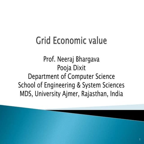Grid economic value | PPT