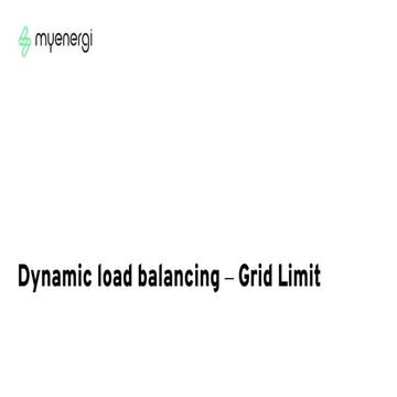 myenergi Grid limit | PPTX