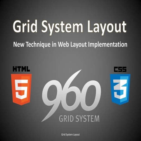 Grid System UI Layout | Qafeer Labs Crash Course | PPT