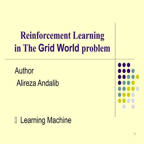 Solve Grid world problem | PPT
