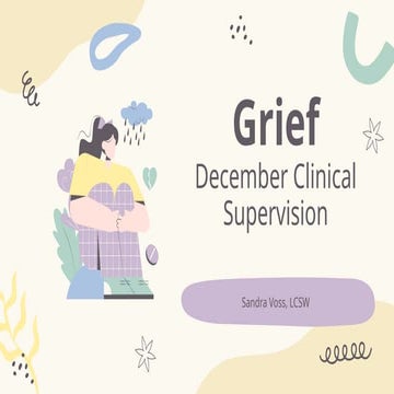 Presentation on Grief-Therapy and psychiatry | PPTX