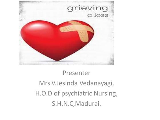 bereavement and grief | PPT