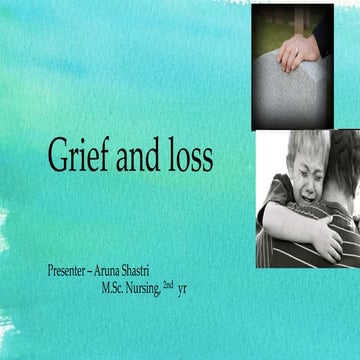 Grief and loss | PPTX