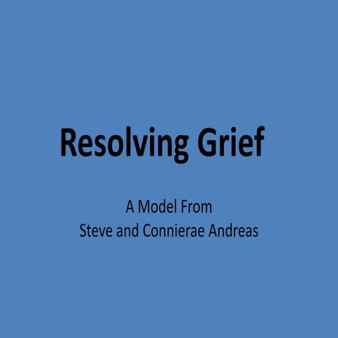 Griefresolution | PPTX