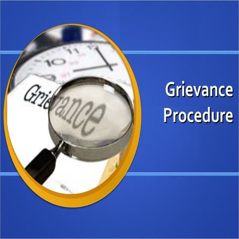 Grievance Procedures | PPT