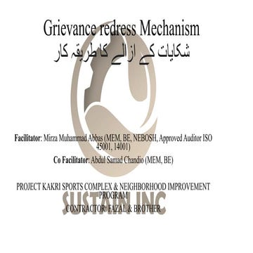 Grievance Redressal Mechanism - Training Slides .pdf