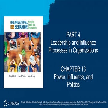 leadership and influence processes in organizations | PPT