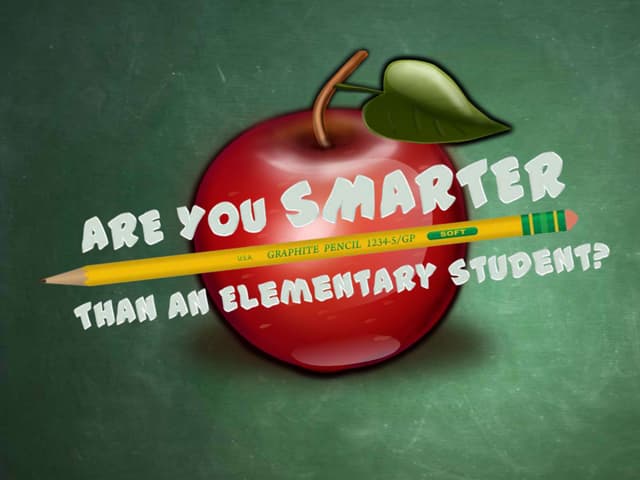 Are You Smarter Than A 5th Grader Powerpoint Template