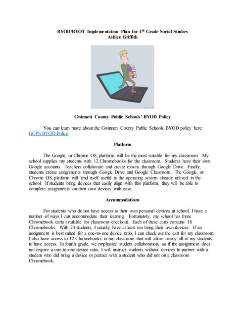 Byod implementation plan | PDF