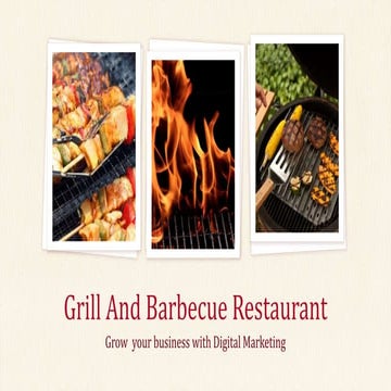 Grill and barbecue restaurant | PPT