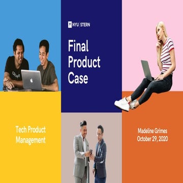 Final Product Case, Tech Product Management | PPT